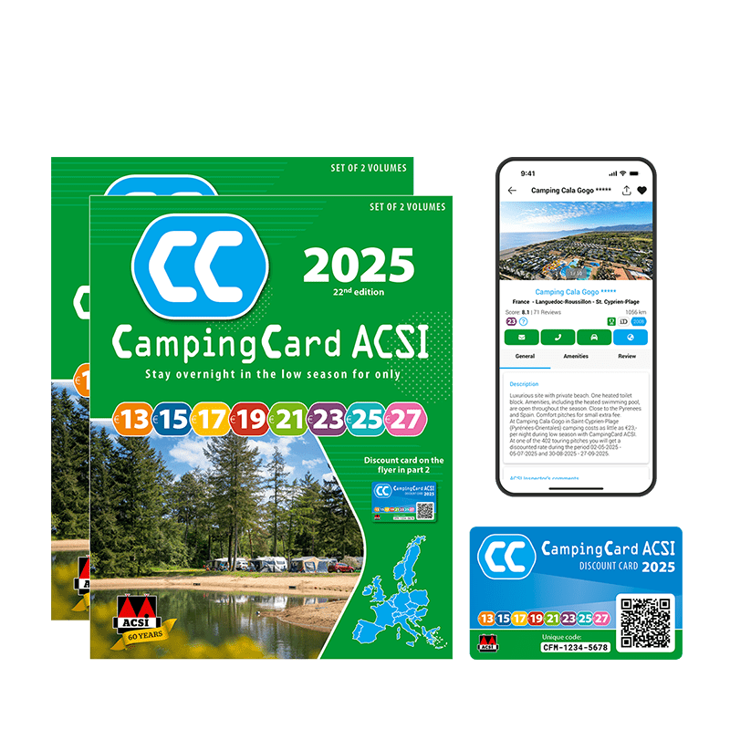 Karta ACSI 2025 pro kempaře – co se mění? – Silver On The Road